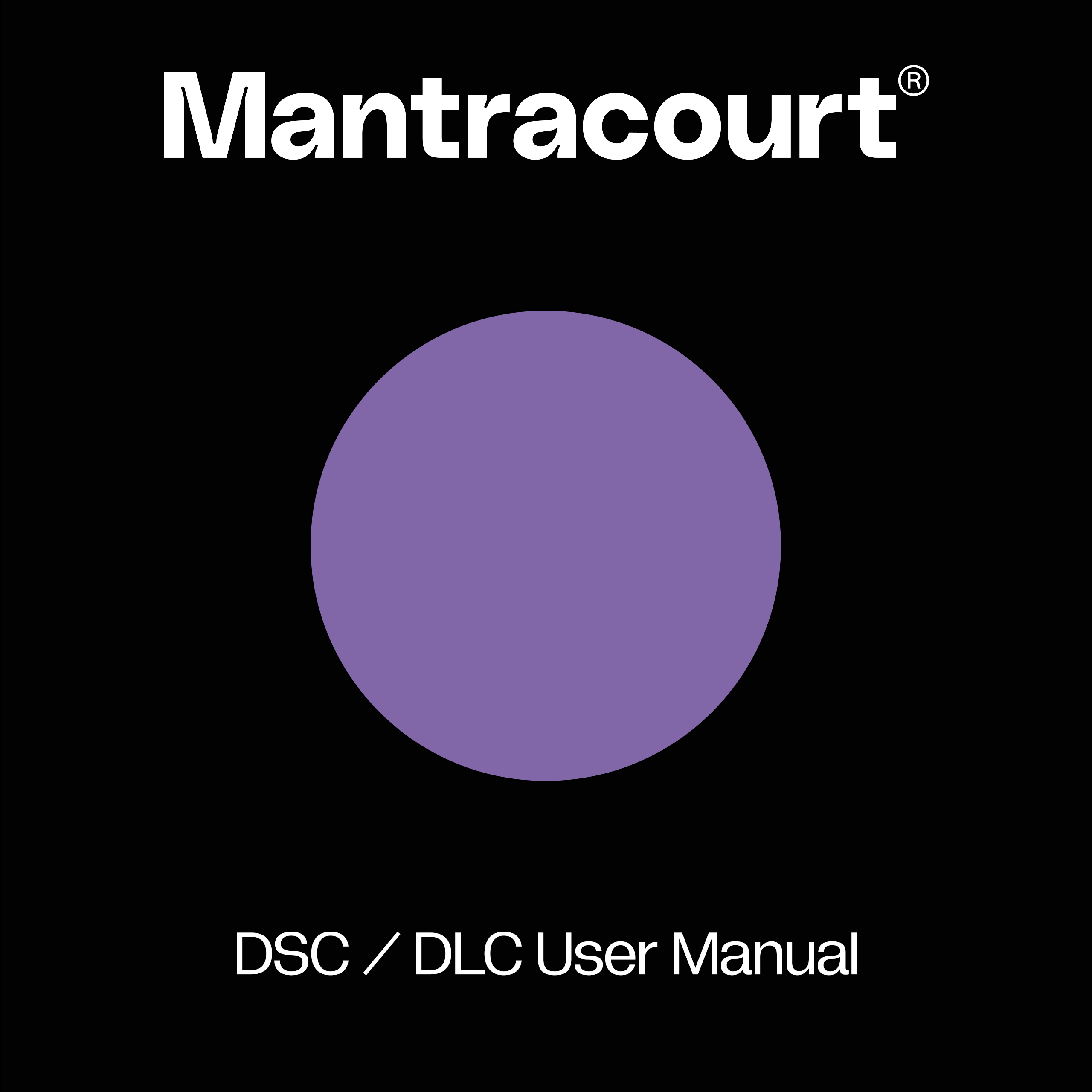 DSC / DLC User Manual | Mantracourt